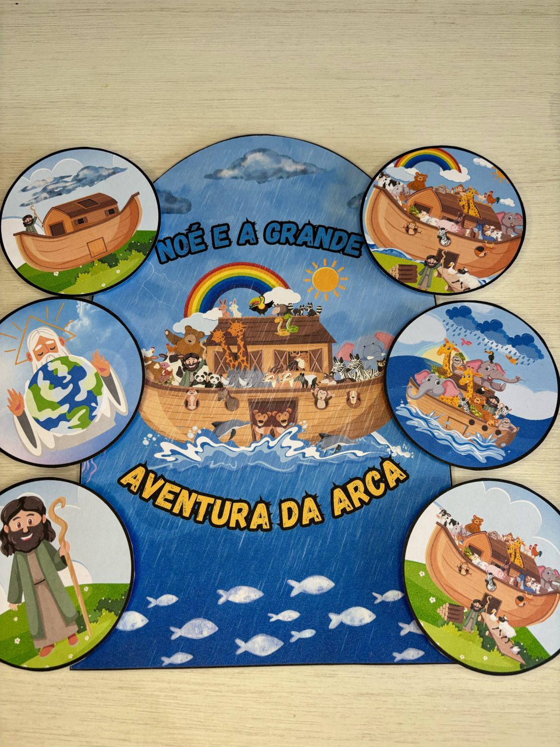 Luva Noé e a Grande Aventura da Arca - Mundo Florescer