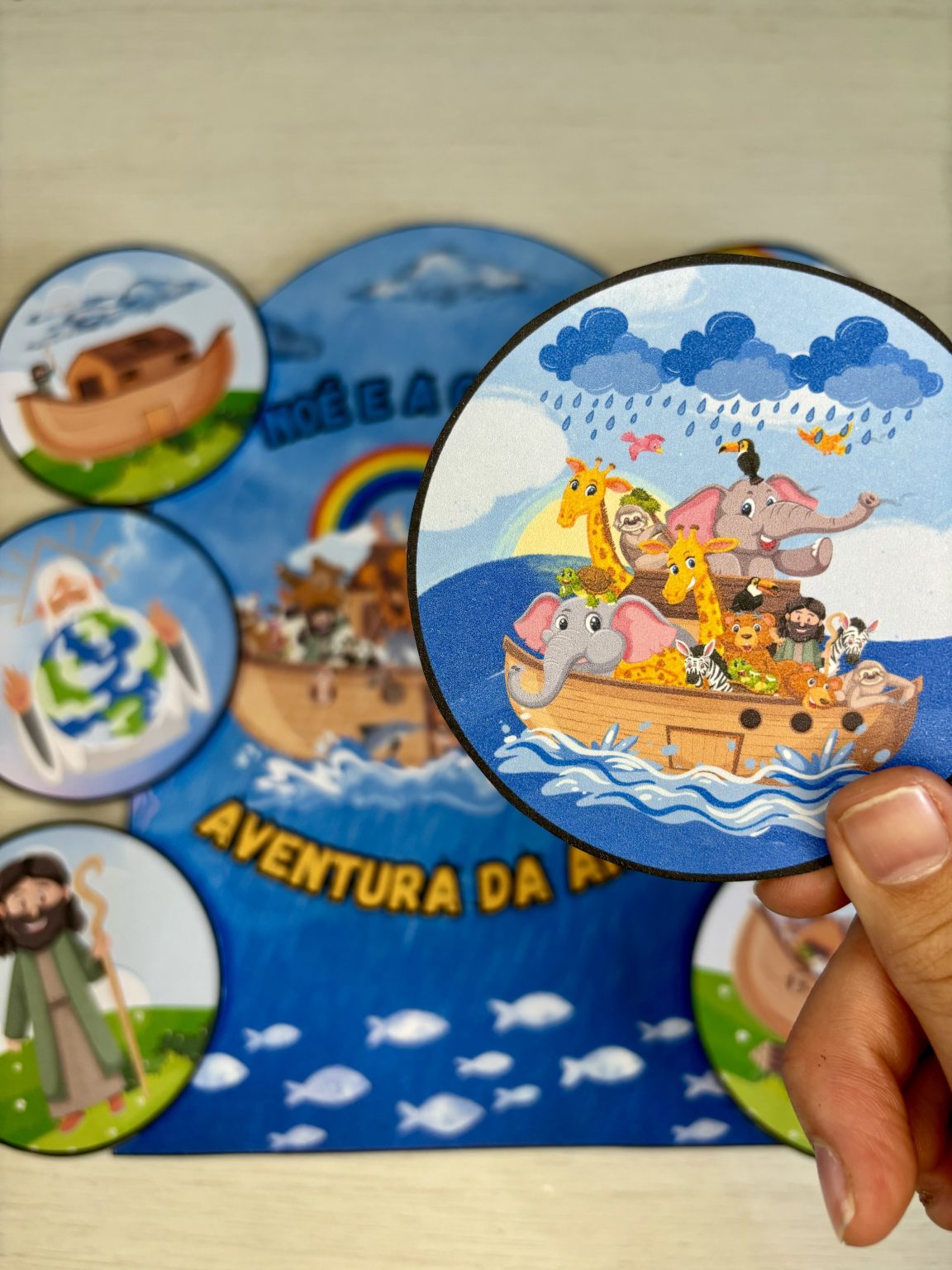 Luva Noé e a Grande Aventura da Arca - Mundo Florescer