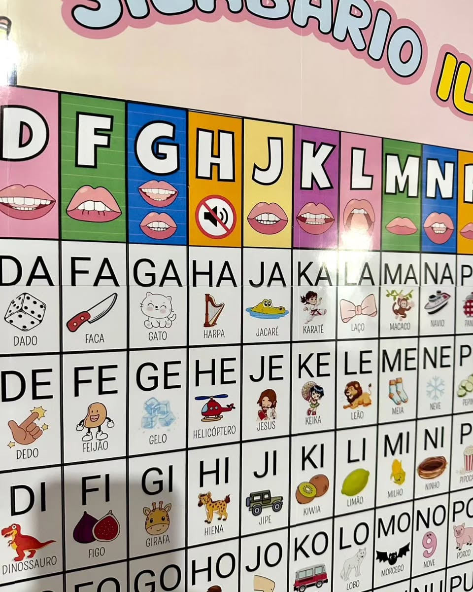 Silabário Ilustrado – Mundo Florescer