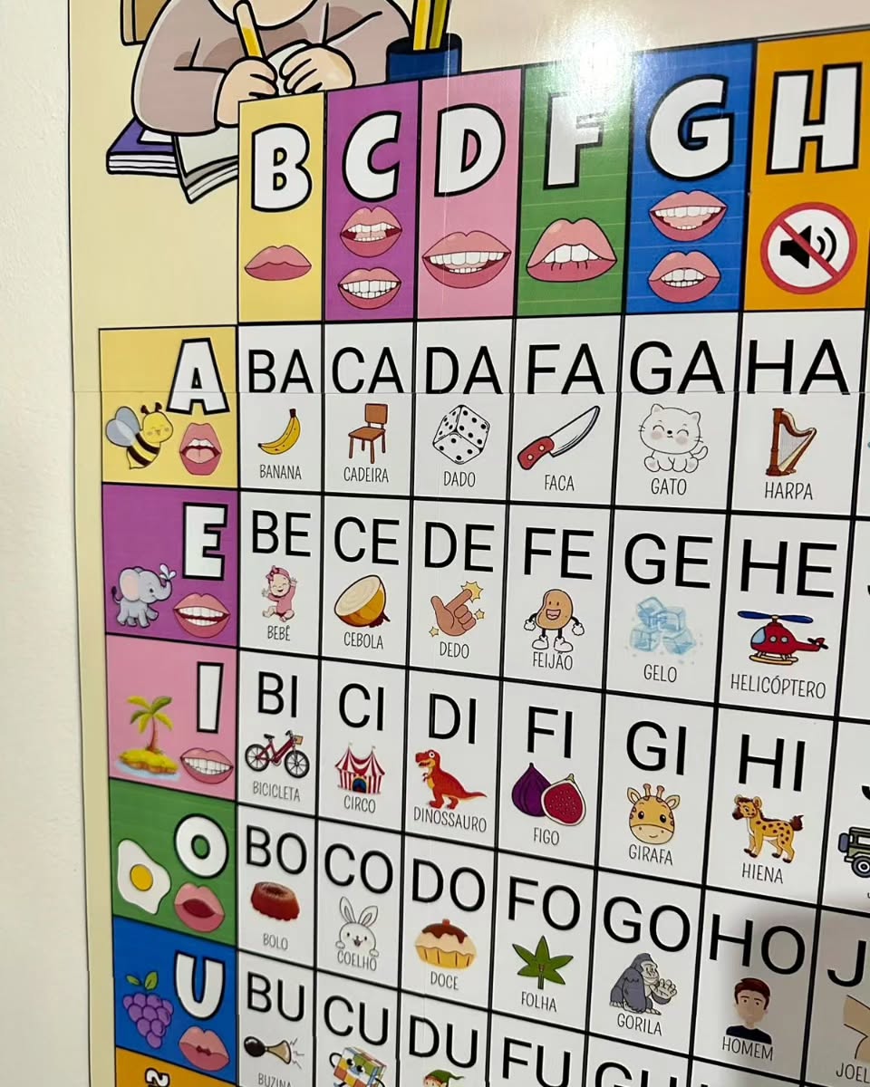 Silabário Ilustrado – Mundo Florescer