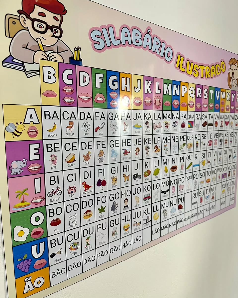 Silabário Ilustrado – Mundo Florescer